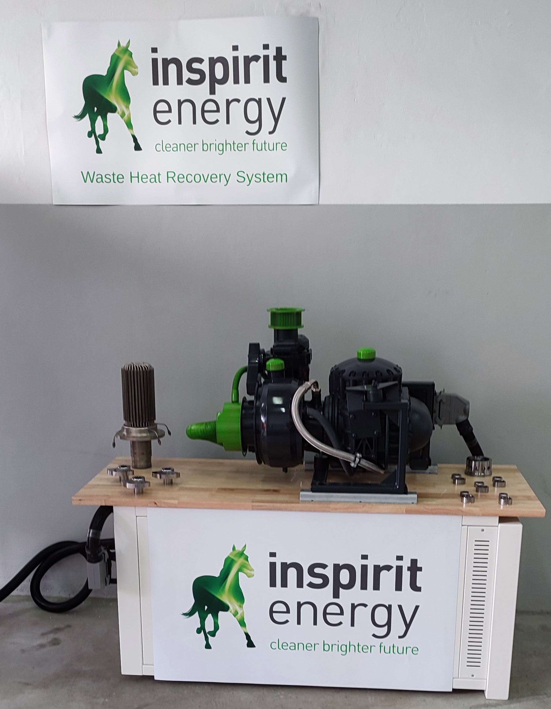 Successful Stage One build of our Waste heat Recovery (WHR) system ...