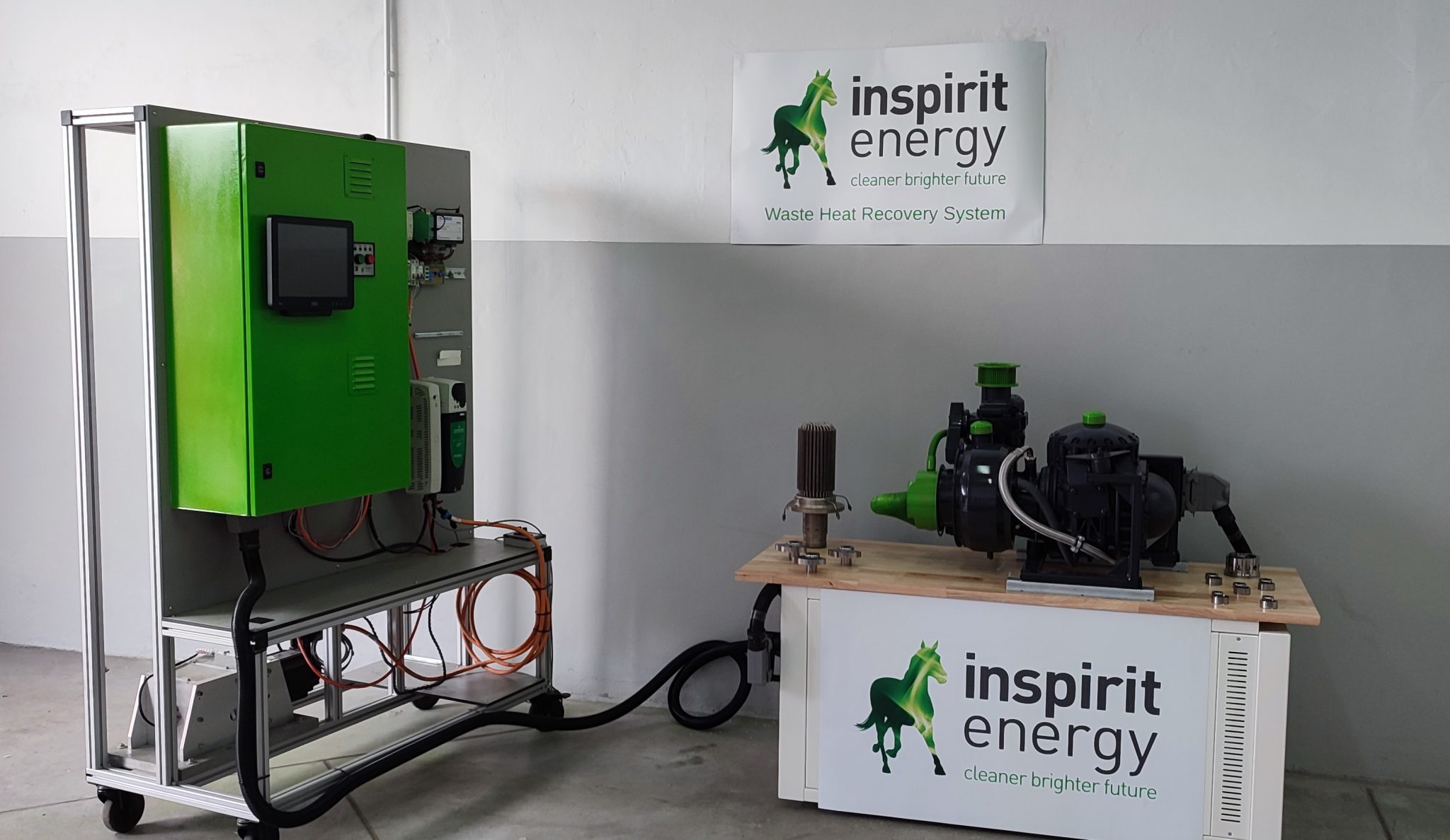 Successful Stage One build of our Waste heat Recovery (WHR) system ...